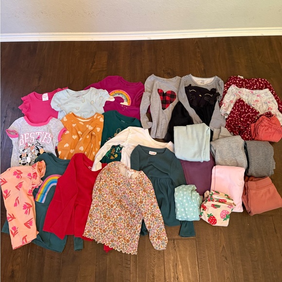 Cat & Jack | Other | 5t Girls Clothing Bundle Size 28 Pieces Various ...